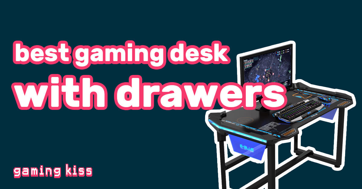 Best Gaming Desk with Drawers! - (2023) Sheer Gaming