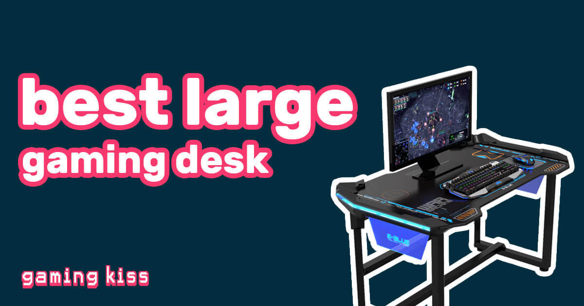 Best Large Gaming Desk! (2023) - Sheer Gaming