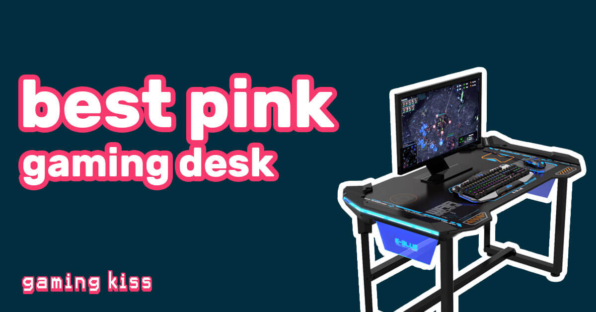 Best Pink Gaming Desk! (2023) - Sheer Gaming